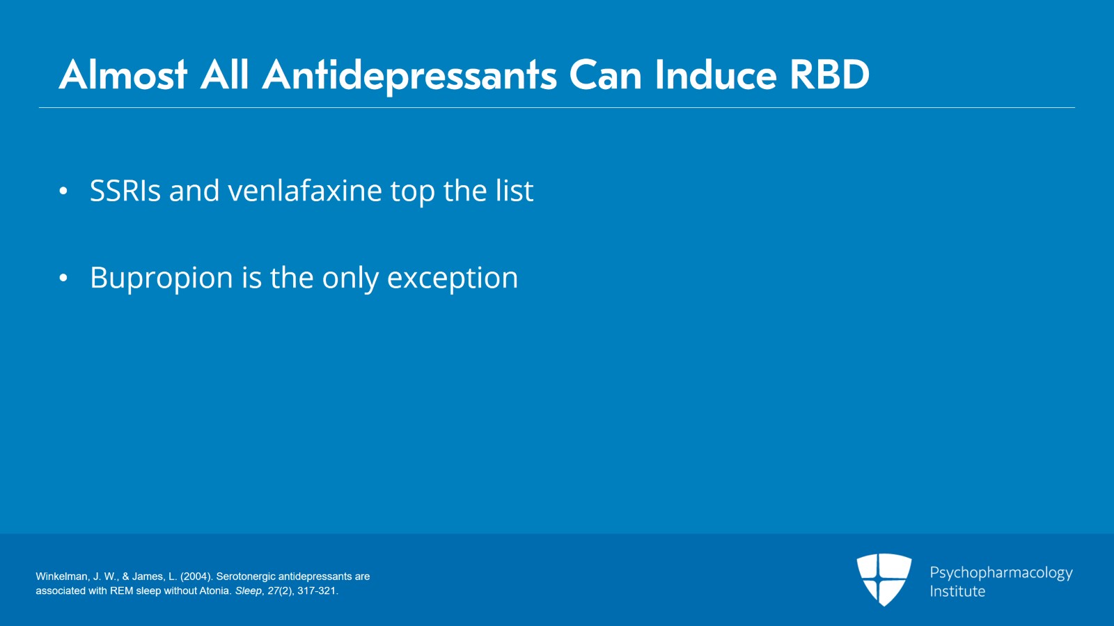 Psychopharmacology Institute